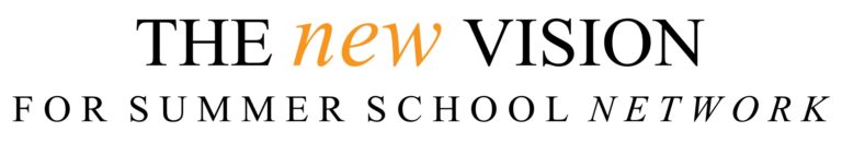 New Vision for Summer School - Summer Learning
