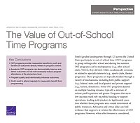 The Value of Out-of-School Time Programs - National Summer Learning ...